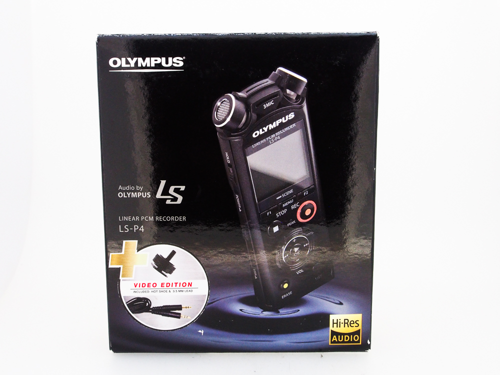 Olympus LS-P4 Linear PCM Recorder - Chiswick Camera Centre